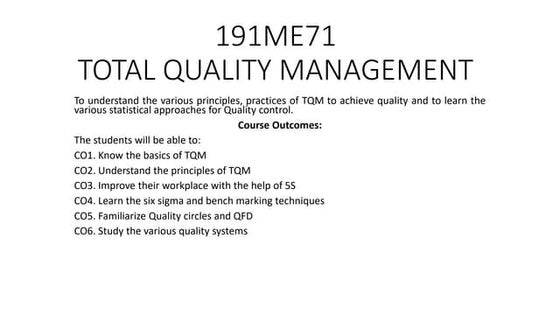 Quality ToolBox Talk_Quality Management in Construction 101(for Senior ...