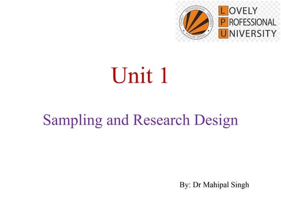 Chapter 3 research methodology | PPTX