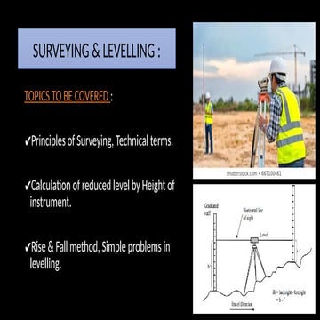 Chain surveying and offset | PPTX