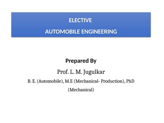 Vehicle Body Engineering Bus Body Details | PPT | Auto Type | Automotive