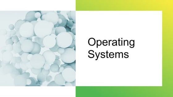 Types of operating system | PPTX | Operating Systems | Computer ...
