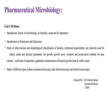 UNIT 1 MICROBIOLOGY-Introduction to Microbiology.pptx