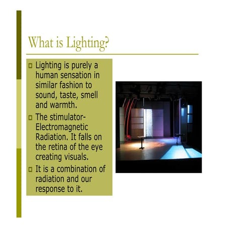 Fundamentals of Lighting: Principles, Types, and Design Considerations ...