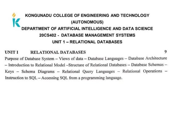 Database System Architecture Ppt 0520
