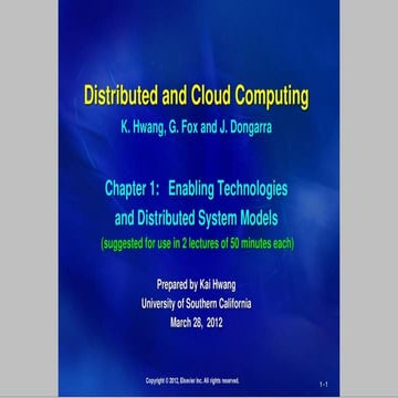 Enabling Technologies and Distributed System Models | PDF