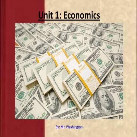 Unit 1 Economics | PPTX