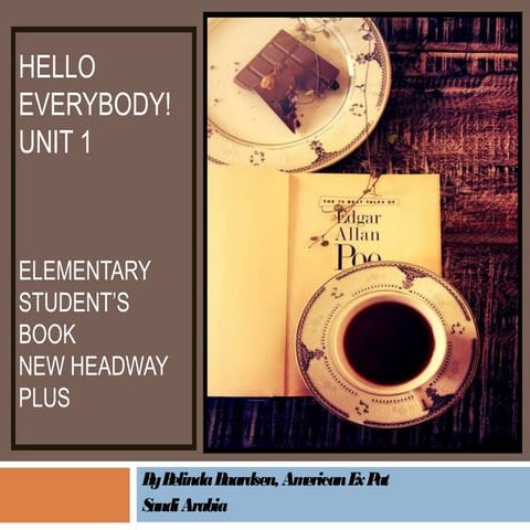 Unit 1 hello everybody | PPT