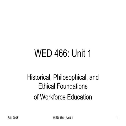 Unit 1 historical, philosophical, and ethical foundations (2nd ed.) | PPT