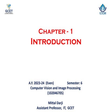 Unit 1 - Introduction - CVIP.pdfhhhhhhhhhh | PDF