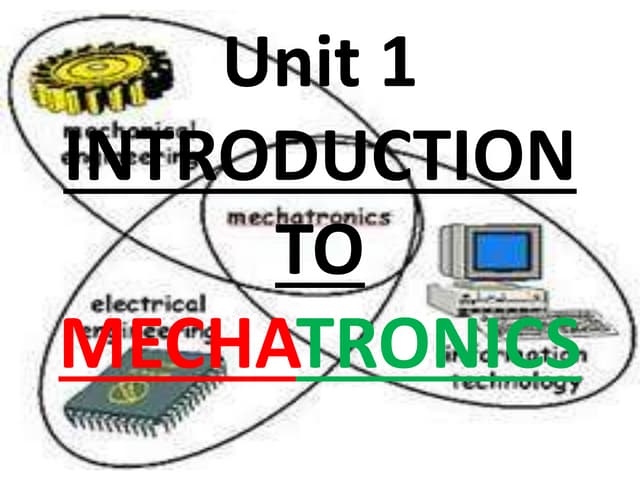 introduction to mechatronics | PDF