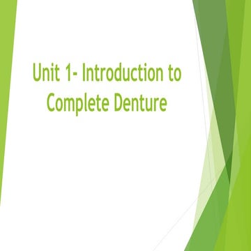 Introduction to Complete Denture.pptx