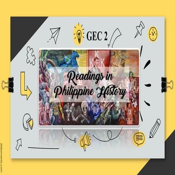 Readings in Philippine History Chapter 1 | PDF