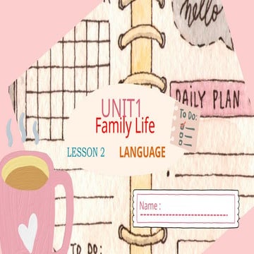 English 10 - Unit 1 - Lesson 2 - Language | PPTX
