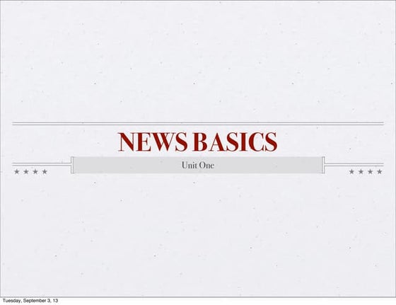 NEWS REPORT-GRADE 10.pptx | Factual | Genres