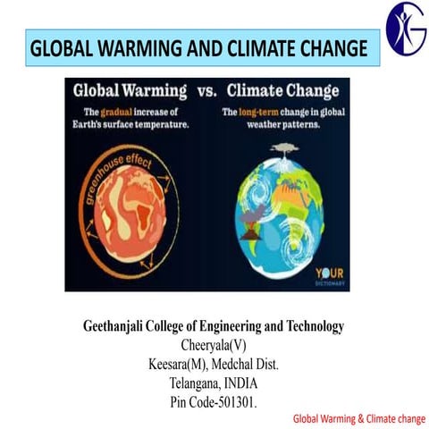 Climate change and Ozone layer depletion | PPTX