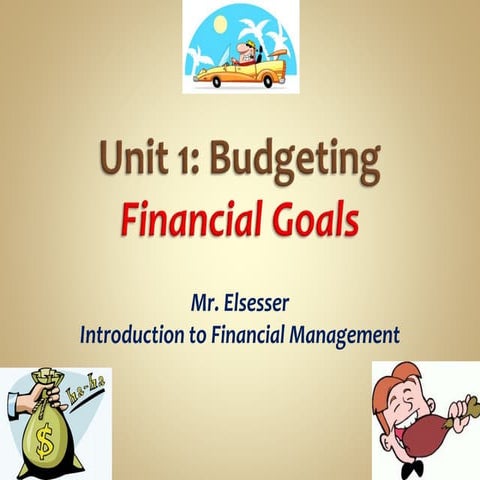 Unit 1: Part A - Financial Planning | PPTX