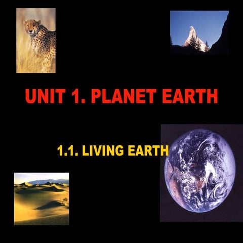 Unit 1. Planet Earth | PPT