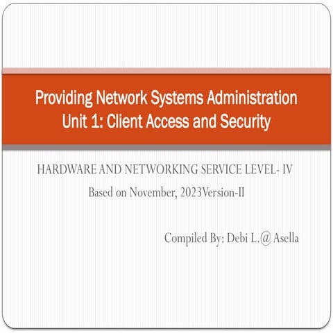 Unit 1 - Providing nw System Adminstr.pptx
