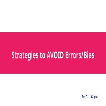 Unit 1- Strategies to AVOID ErrorsBias.pptx
