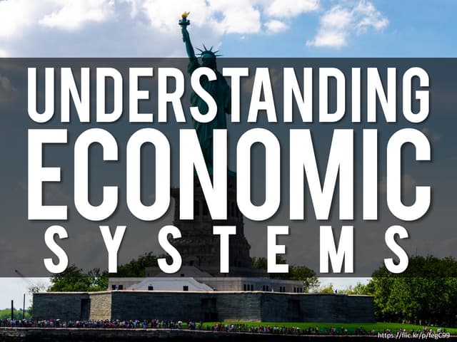 Understanding Economic Systems: 6 Steps of Economic Decision Making | PDF
