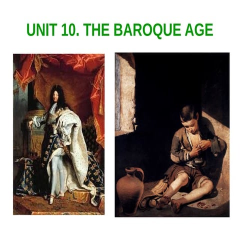 Unit 10. baroque age | PPT