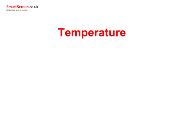 Conversion of temperature | PPT
