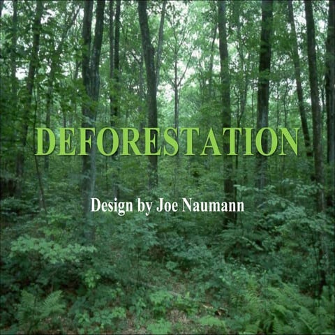Unit10 deforestation | PPT