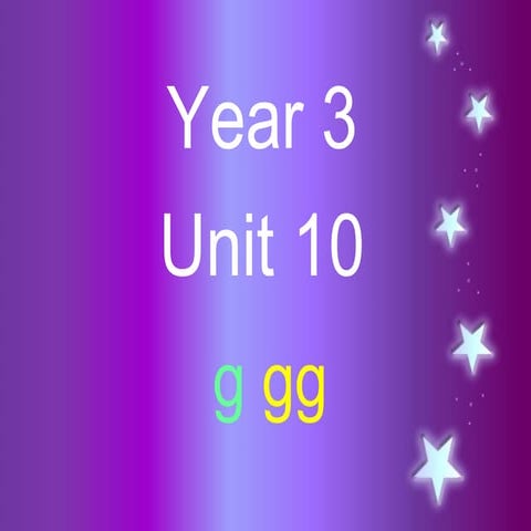 Unit 10 year 3 | PPT