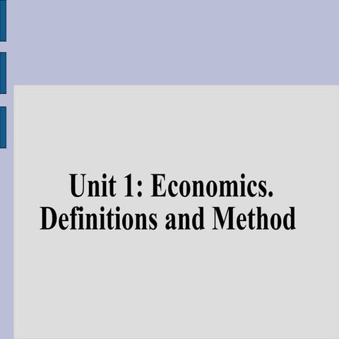 Unit 1 | PPT