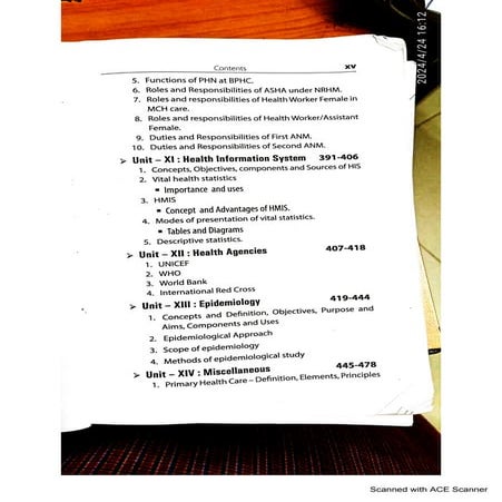 unit 11.pdf A community chapter for third year GNM students | PDF