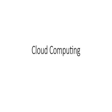 Cloud Computing Unit 1 for computer science.pptx