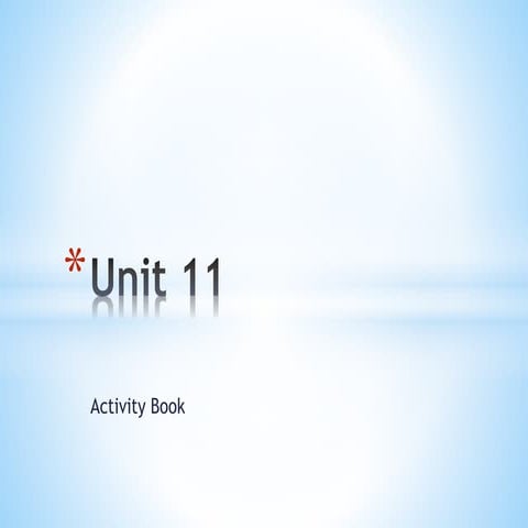 Unit 11 AB | PPTX