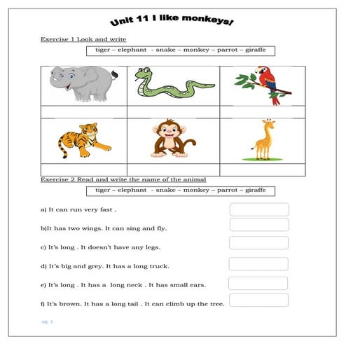 Family and Friends 3 Unit 11 Special Edition | PDF