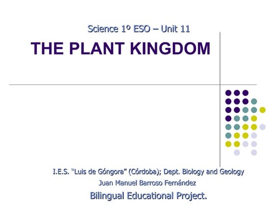 Plant kingdom class 11 | PPTX