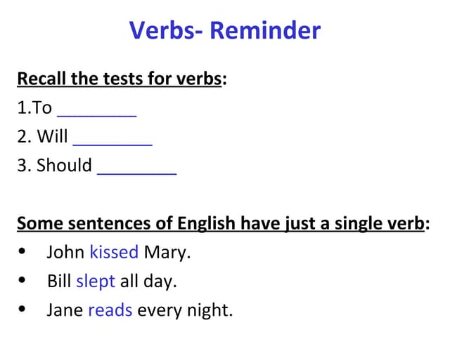 auxiliary_verbs to be, to have, to do ppt | PPT