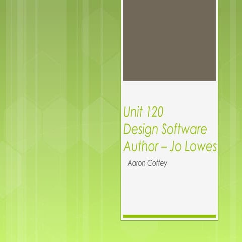 Unit 120 | PPT