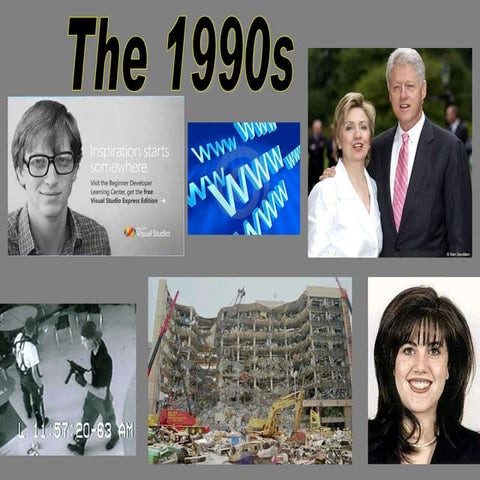 Visuals for 1990s | PPT