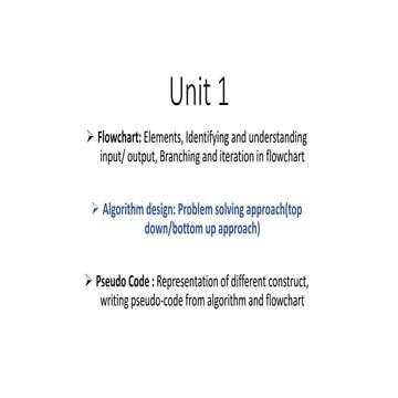 C Language Flowchartspseudocodealgorithms Approches Ppt 6488