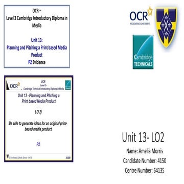 Unit 13 LO2 | PPT