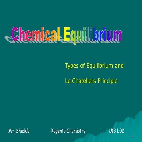 Equilibrium | PPSX