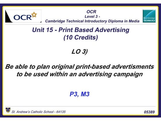 Unit 15 LO2 PowerPoint | PPT