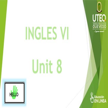 UNIT 16 CAMBRIDGE BOOK PART 2 EXERCICESSS | PPTX