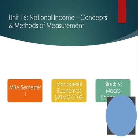 Macro Economics: National Income Accounting | PDF