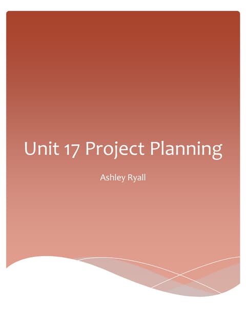 Project charter | PDF