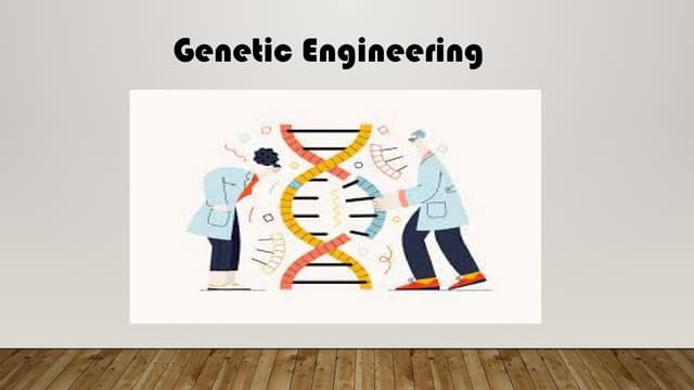 Genetic Engineering: Chapter 1- History of Genetic Engineering | PDF