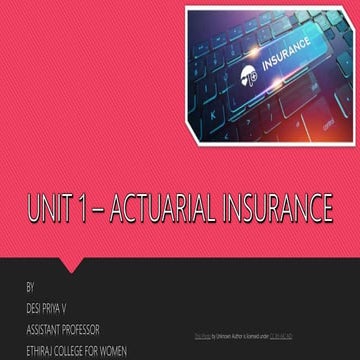 ACTUARIAL INSURANCE.pptx