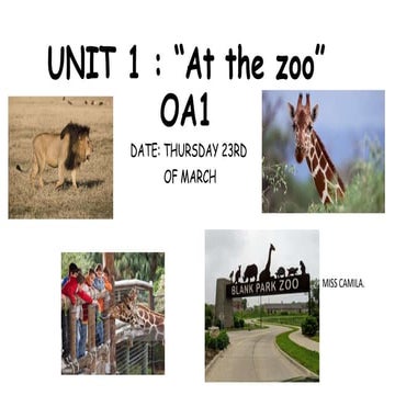 UNIT 1 AT THE ZOO.pptx