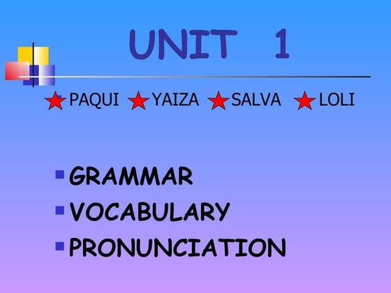 Songs level 1 | PPTX