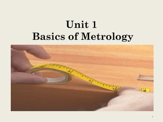 Characteristics of Measuring instruments | PPTX