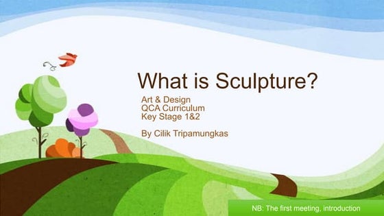 Sculpture Introduction | PPT